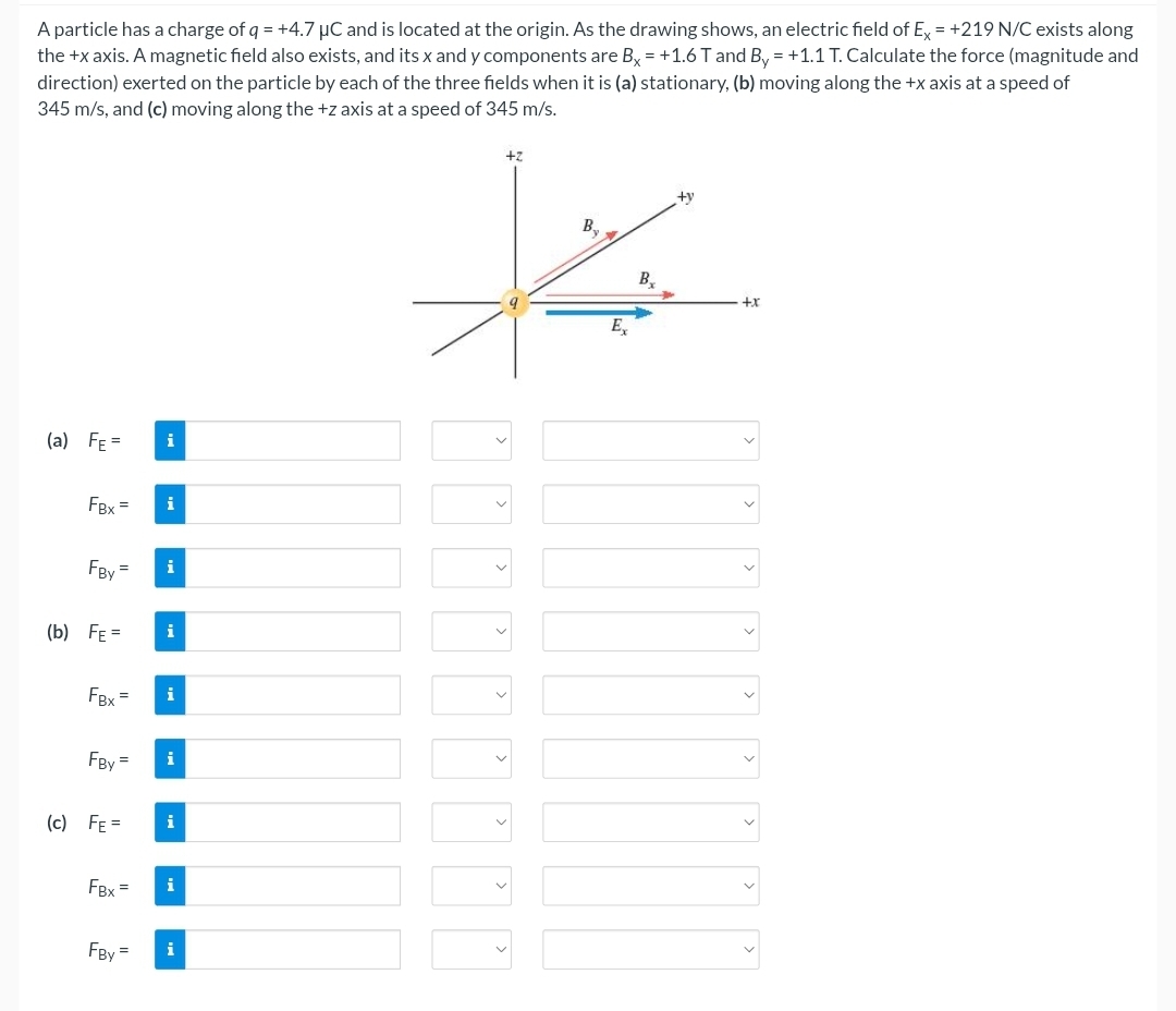 Solved A particle has a charge of q=+4.7μC ﻿and is located | Chegg.com