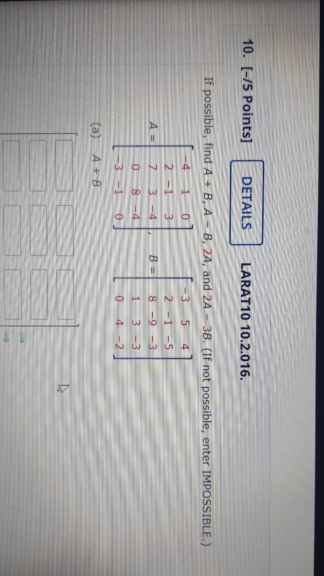 Solved (c) 5A GE ES (d) 5A - 2B LE EE Iro (c) 5A GE ES (d) | Chegg.com