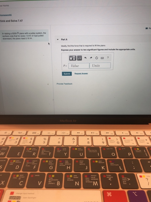 Solved se Home Homeworks hink and Solve 7.47 in raising a | Chegg.com