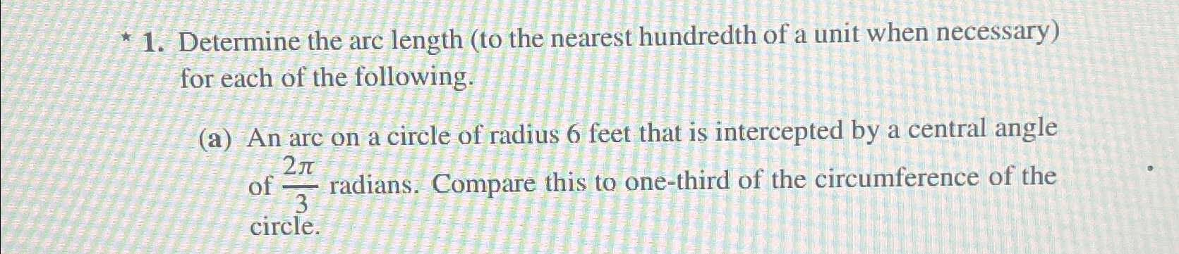 Solved Determine the arc length (to the nearest hundredth of | Chegg.com