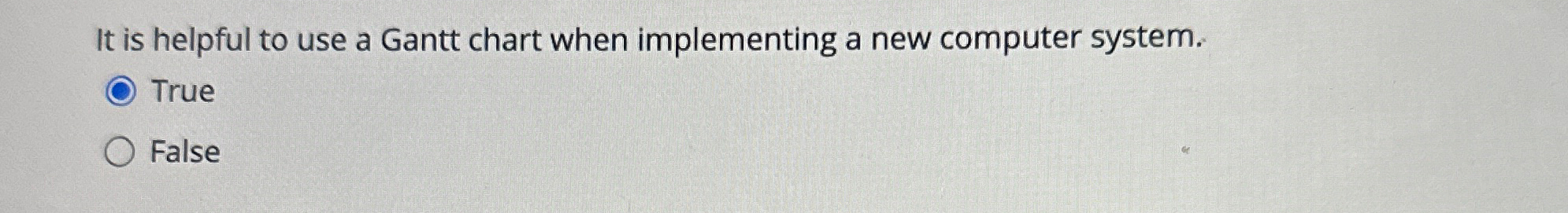 Solved It is helpful to use a Gantt chart when implementing | Chegg.com