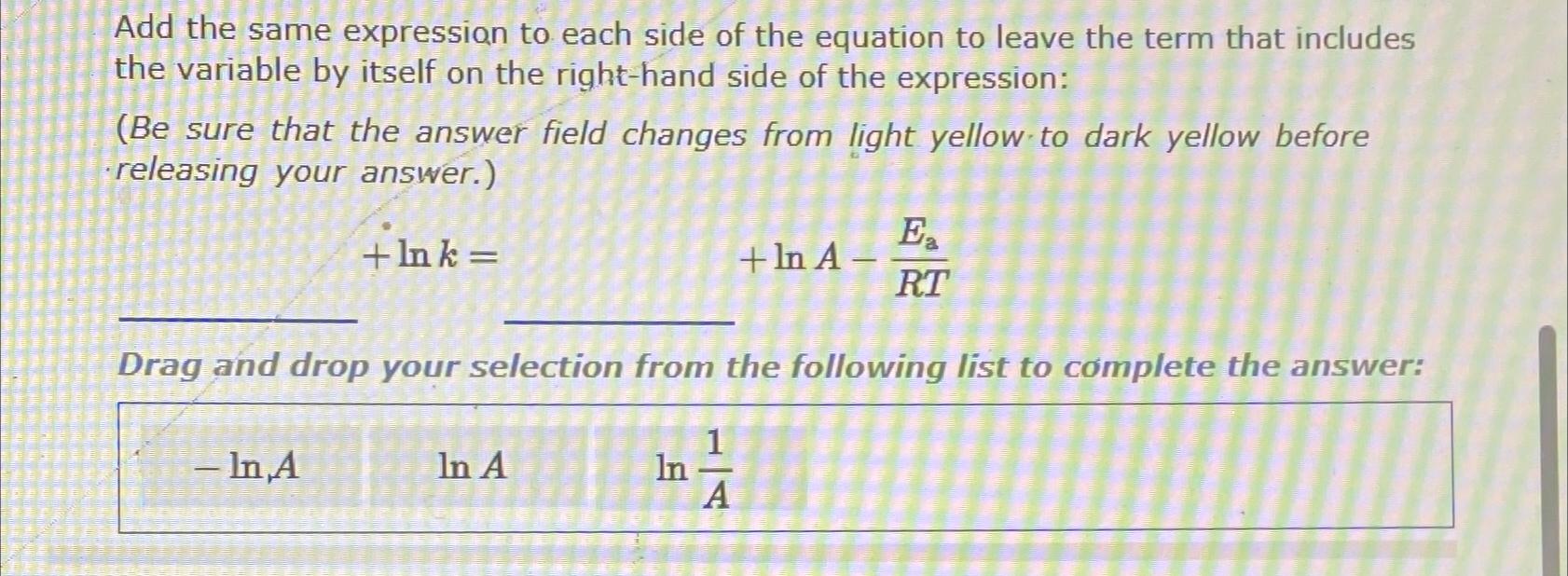 Solved Add the same expression to each side of the equation | Chegg.com