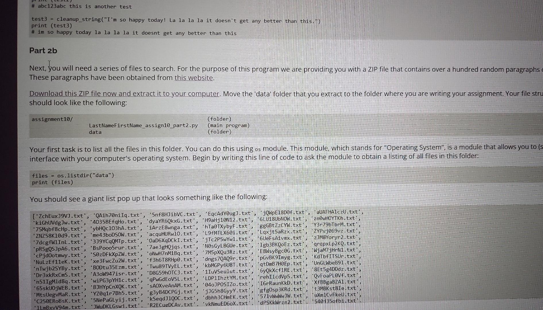 Solved Note that the programs you will be writing build on | Chegg.com