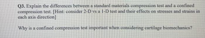 Solved Q3. Explain the differences between a standard | Chegg.com