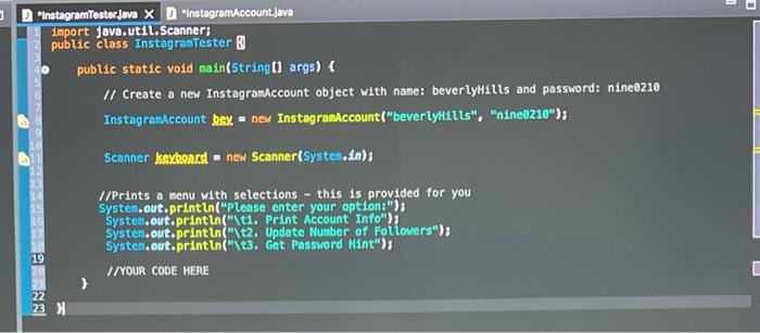 Solved Instructions You have the templates of 2 classes, | Chegg.com