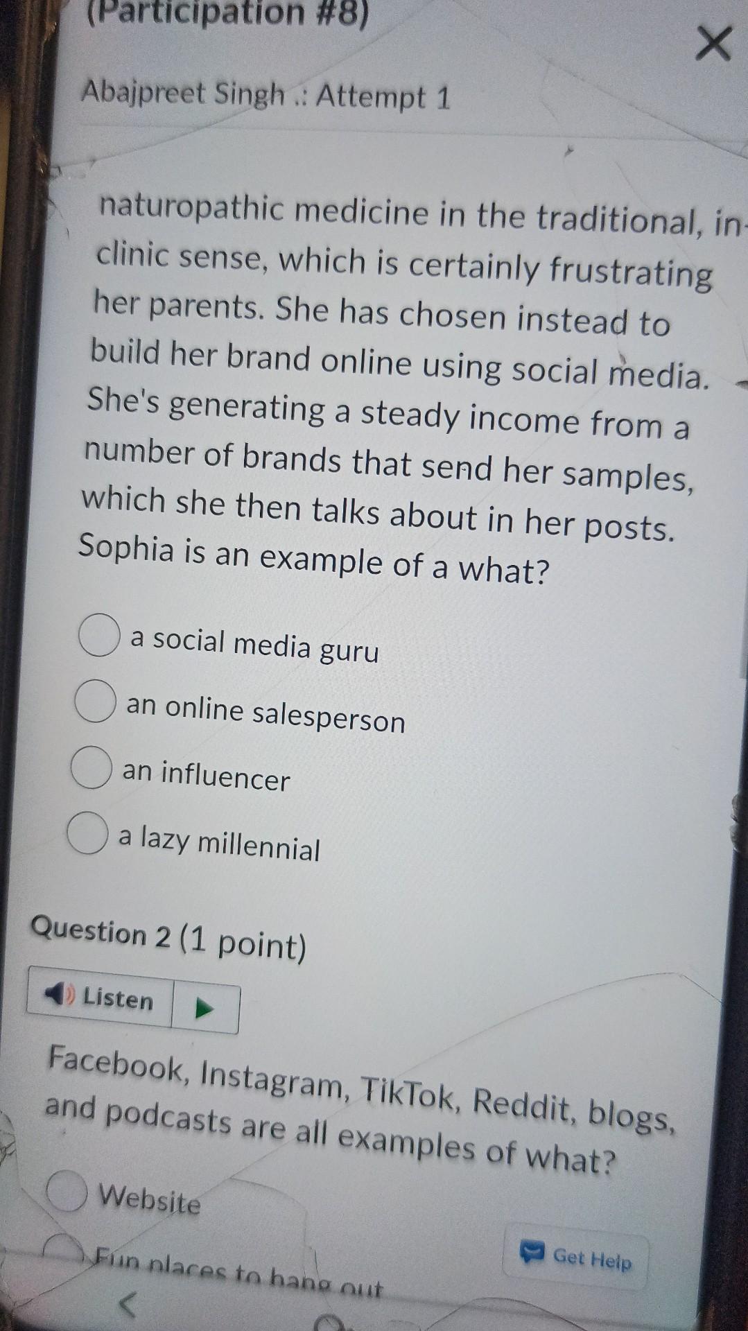 naturopathic medicine in the traditional, in clinic | Chegg.com