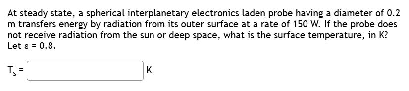 At steady state, a spherical interplanetary | Chegg.com