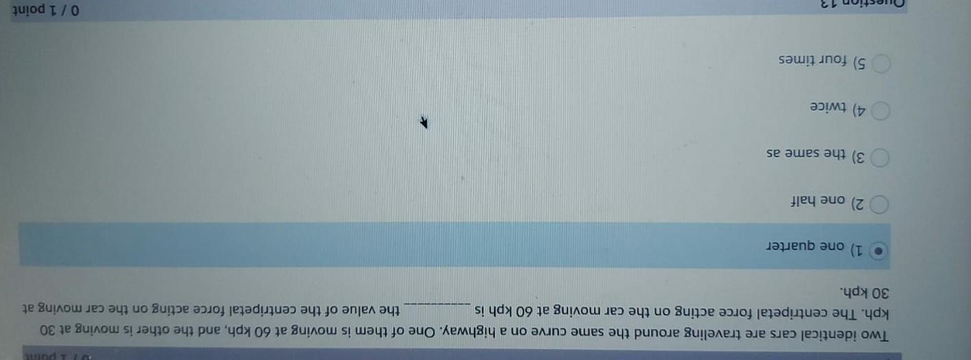 Solved UPO Two identical cars are traveling around the same | Chegg.com