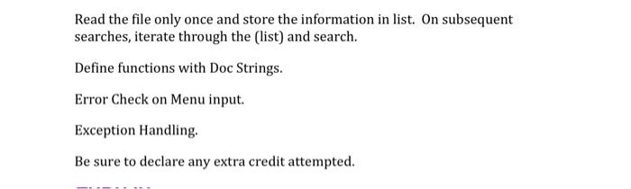 Solved Assignment Phone Book PROGRAM PARTICULARS Your | Chegg.com