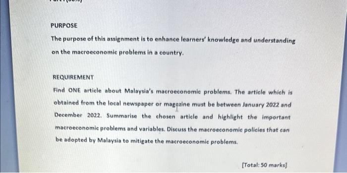 Solved PURPOSE The purpose of this assignment is to enhance | Chegg.com
