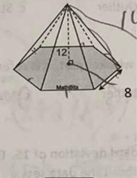 Solved find the area of the apothem | Chegg.com