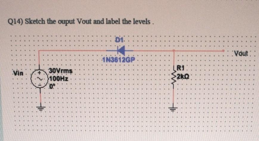 Solved Q12) Determine the output voltage Vo in the circuit | Chegg.com