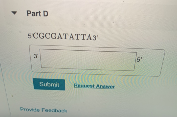 Solved Write the base sequences and indicate the 3' and 5' | Chegg.com