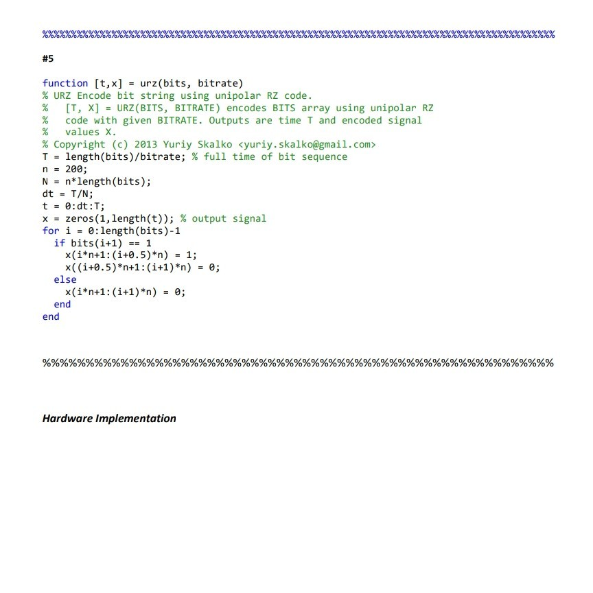 Solved Pre-Lab: Verification using MATLAB software * Demo of | Chegg.com
