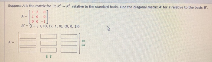 Solved Suppose A is the matrix for T: R - R3 relative to the | Chegg.com