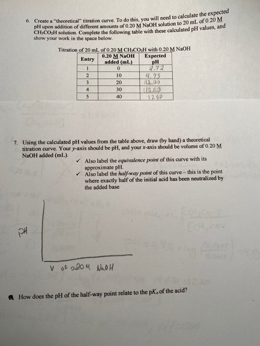Solved i need help. using my answers from #6, i need help | Chegg.com