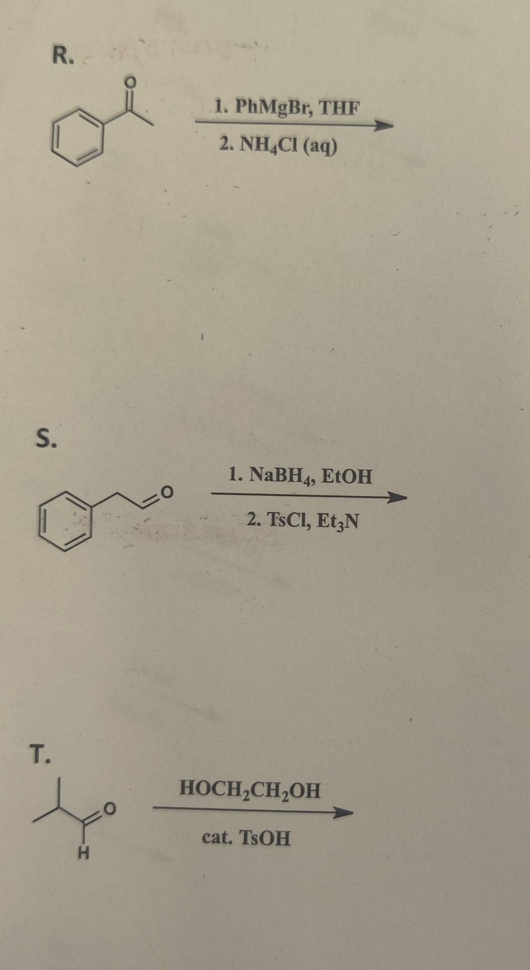 Solved name the functional group and reactant name the | Chegg.com