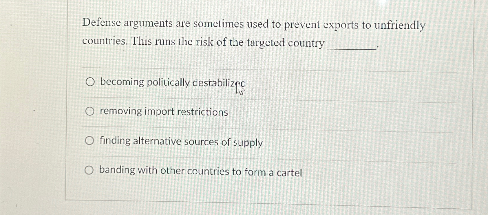 Solved Defense arguments are sometimes used to prevent | Chegg.com