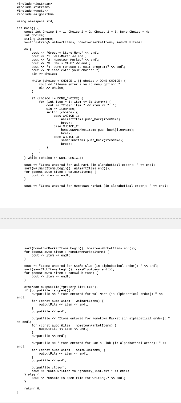 Solved c++ ﻿help please i recieved no credit. You have used | Chegg.com