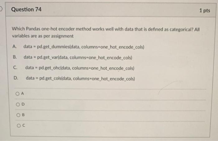 Solved When Performing Ridge Regression Which Of The 0638