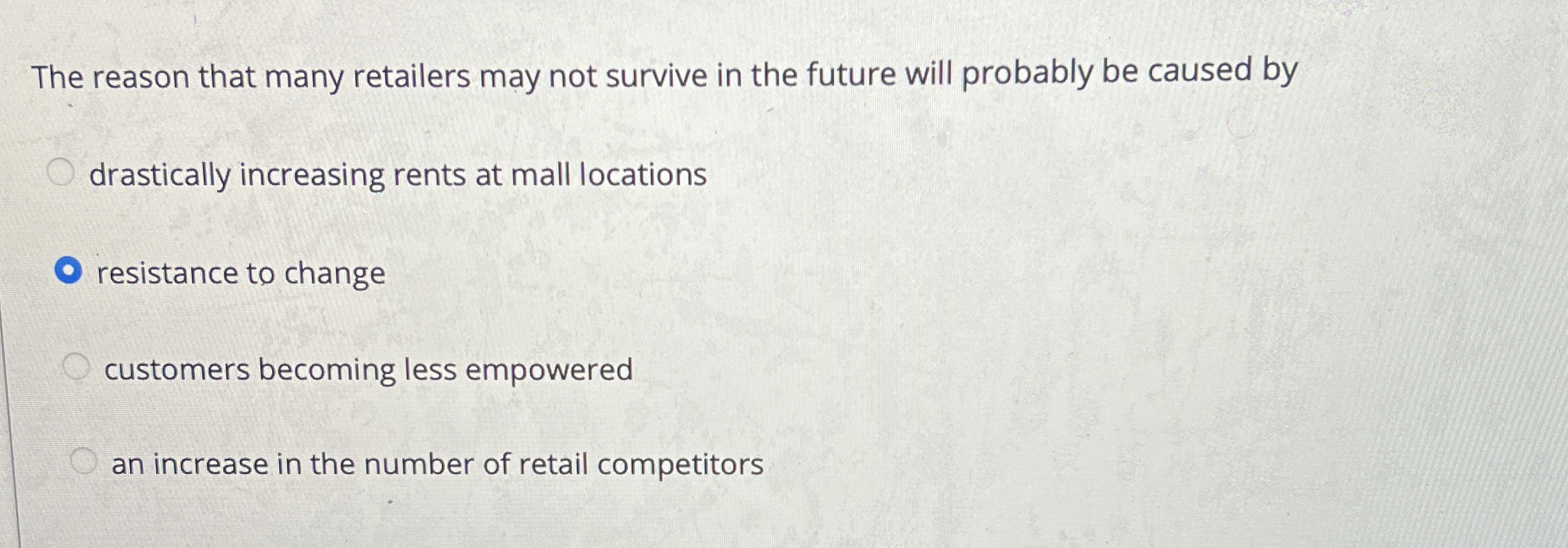 Solved How to solve The reason that many retailers may not | Chegg.com
