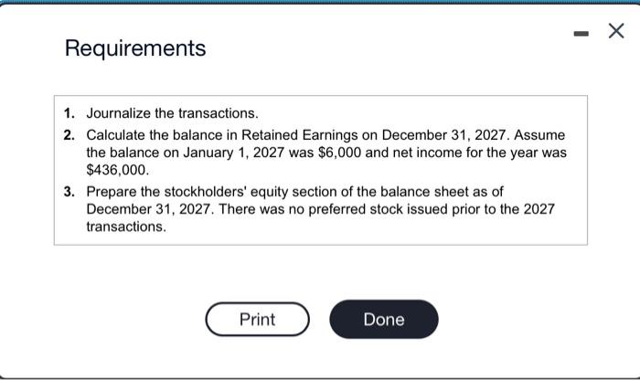 Solved Requirement 1. Journalize the transactions. (Record | Chegg.com
