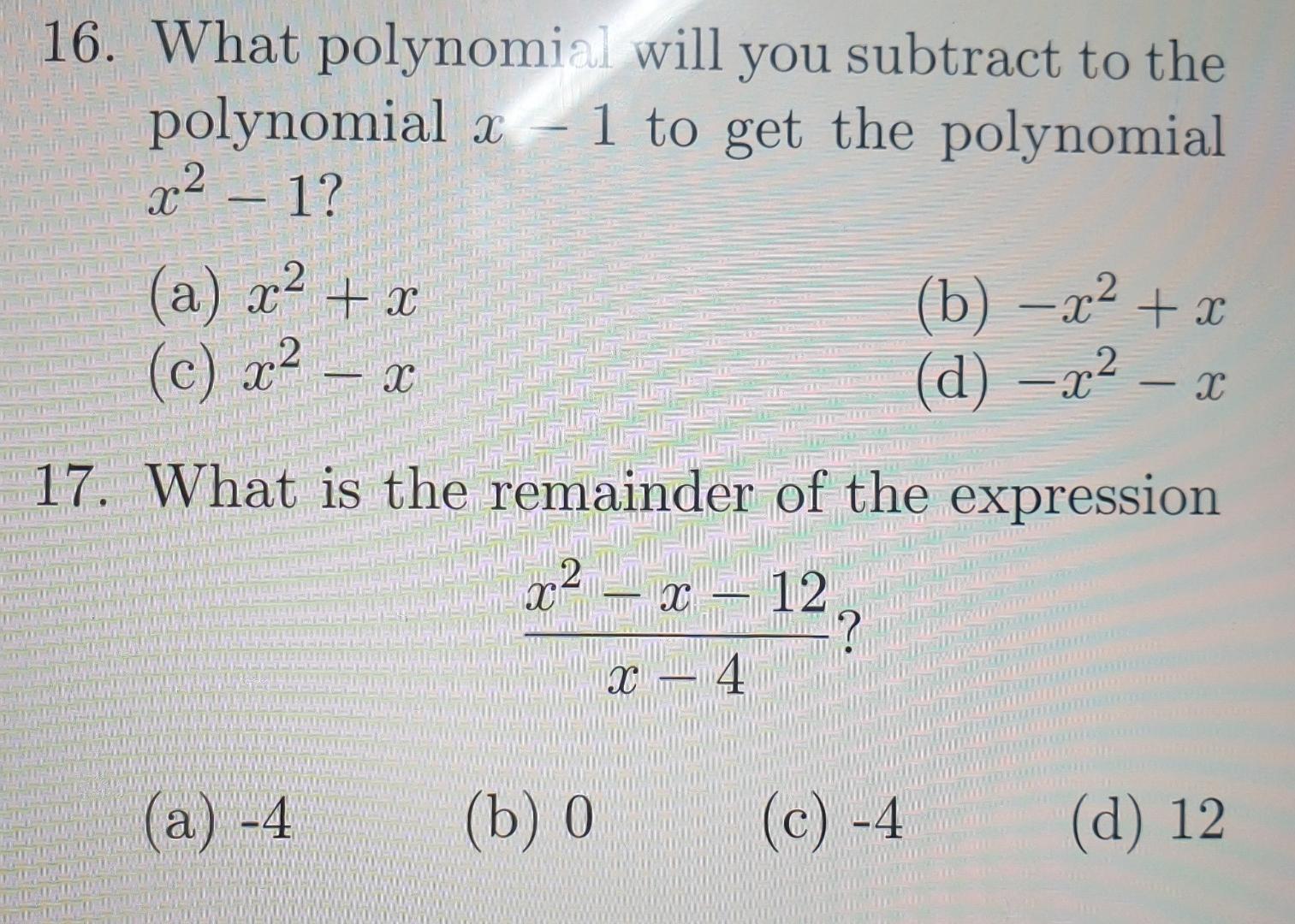Solved 14. The quadratic formula X = - b ± √b² - 4ac 2a a | Chegg.com