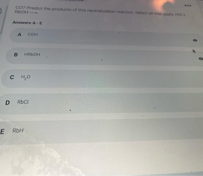 Solved CO6 You have 2.4 L of a 5.6 M LICI solution. How many | Chegg.com