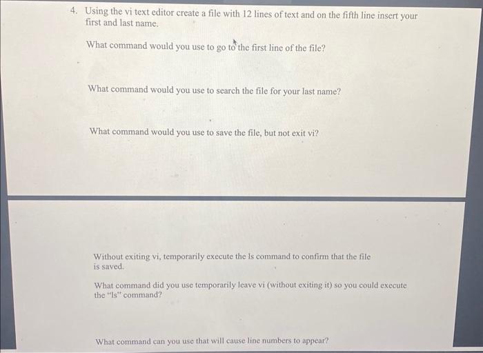 Solved Display the complete command that will accomplish the | Chegg.com