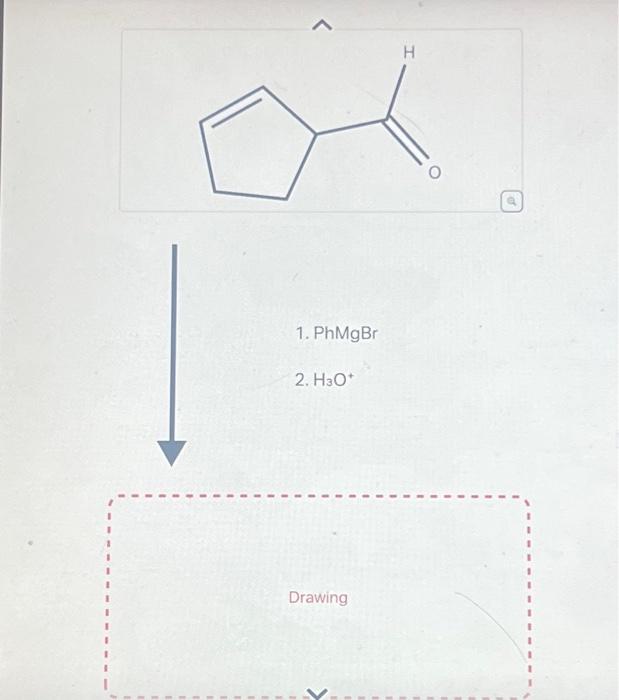 [Solved]: draw the product of the reaction (a) 1. PhMgBr 2.