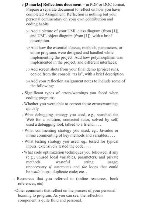 Solved Assignment 2 ” Interfaces in Java" [10 marks in | Chegg.com