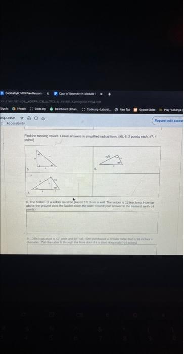 Solved Given rectangle ABCD, segment AC is a diagonal, | Chegg.com