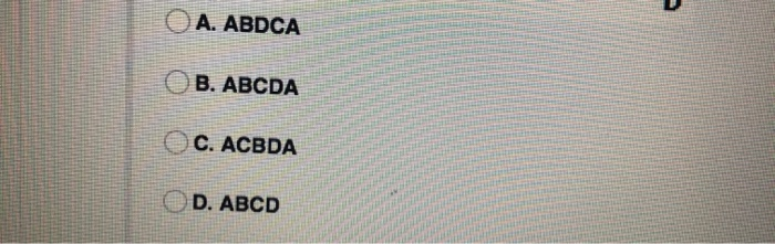 Solved On the graph below, which routing is produced by | Chegg.com