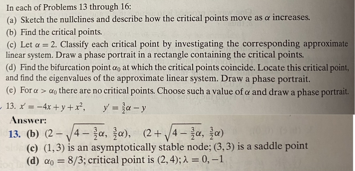 Solved Please do all parts for 13In each of Problems 13 | Chegg.com
