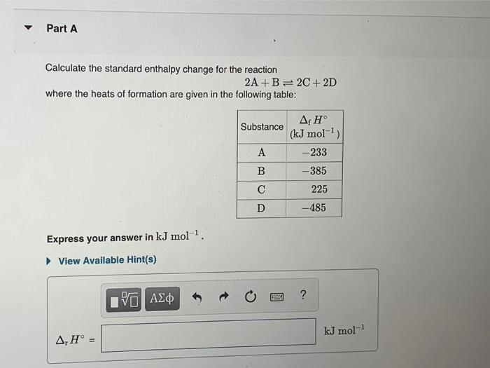 Solved Calculate the Gibbs energy change ΔrG at 25∘C for the | Chegg.com