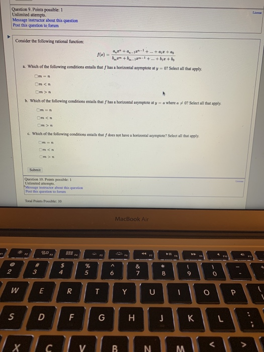Solved Question 9. Points possible: 1 Unlimited attempts | Chegg.com