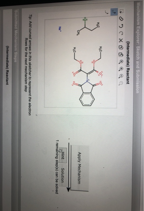 Solved Mechanism Explorer: Sketch and Submission | Chegg.com