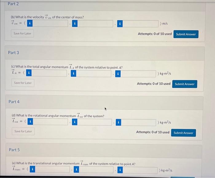 Solved Two small objects each of mass m=0.7 kg are connected | Chegg.com