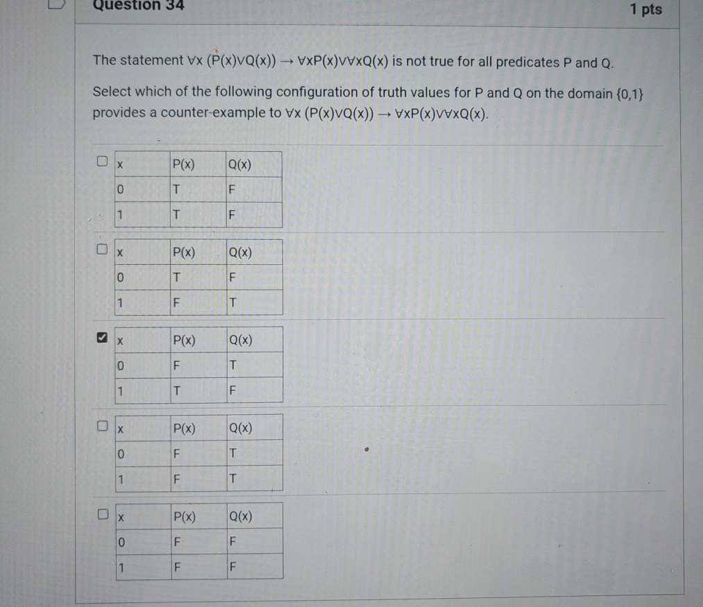 Solved Question 34The statement | Chegg.com