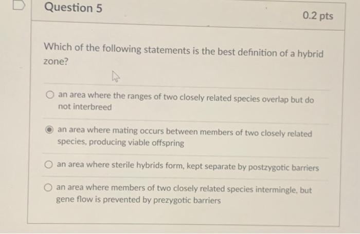 Solved Which of the following statements is the best | Chegg.com