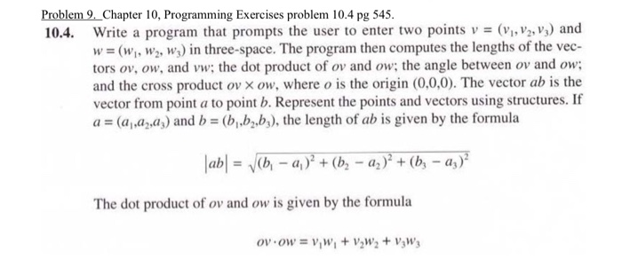 Solved Problem 9. Chapter 10, Programming Exercises problem | Chegg.com
