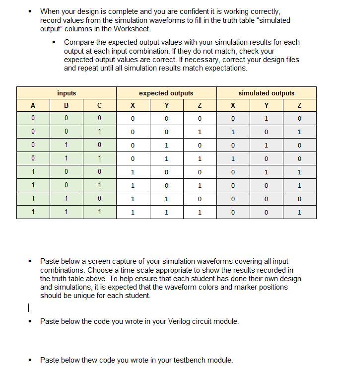 Solved ⦁ ﻿Paste below a screen capture of your simulation | Chegg.com