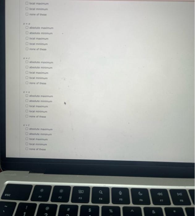 Solved For each of the numbers a,b,c,d,e,r,s, and t, state | Chegg.com