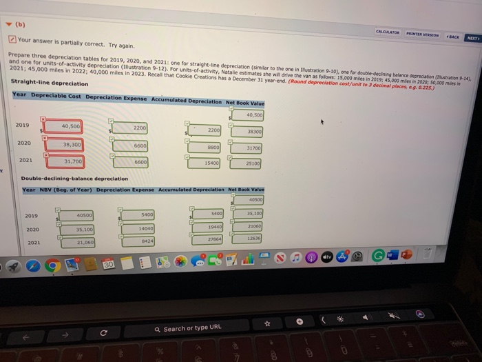 Solved CALCULATOR PRINTER VERSION BACK NEXT Continuing | Chegg.com