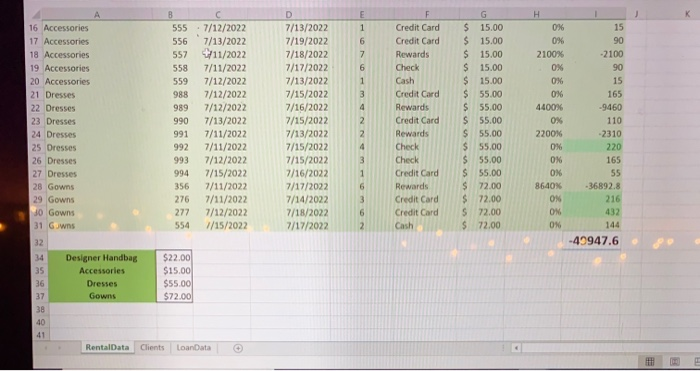 8 In cell P6, using a Math & Trig function, determine | Chegg.com
