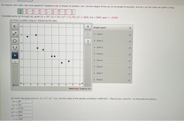 Solved ete parts (a) through (e), given | Chegg.com