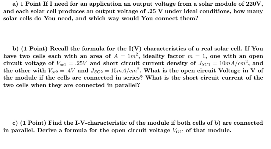 Solved a) 1 ﻿Point If I need for an application an output | Chegg.com