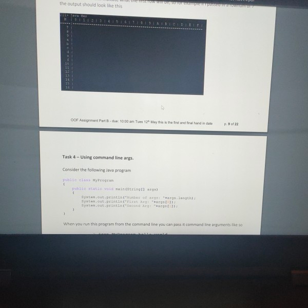 Solved 1GB = 20 Task 1 Create a class HexEditor and create a | Chegg.com