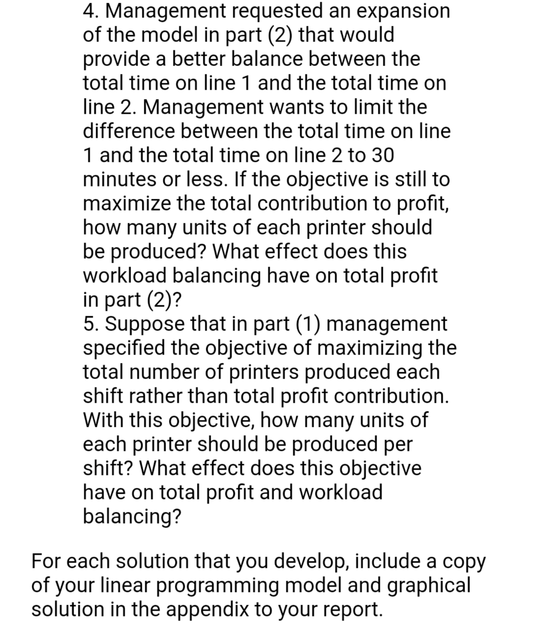 Solved Workload Balancing Digital Imaging Di Produces Chegg