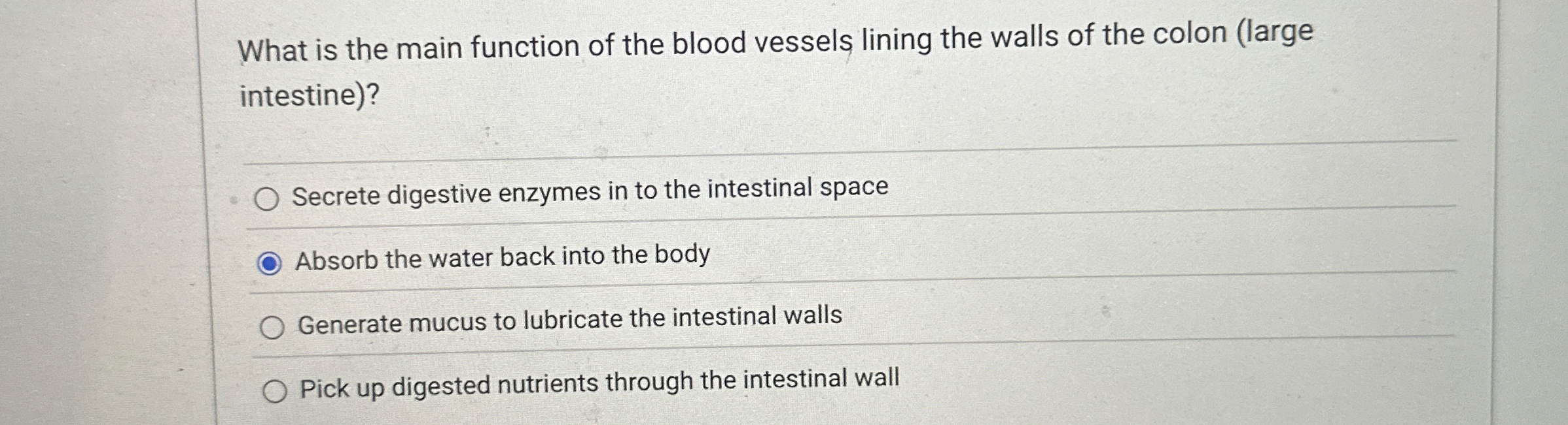 Solved What is the main function of the blood vessels lining | Chegg.com